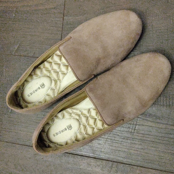 Birdies | Shoes | Birdies Starling Tan Suede Leather Loafers | Poshmark